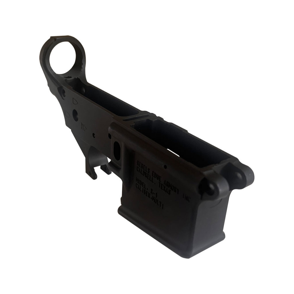 X-1 Forged AR15 Stripped Lower Receiver | Rebels Edge Armory